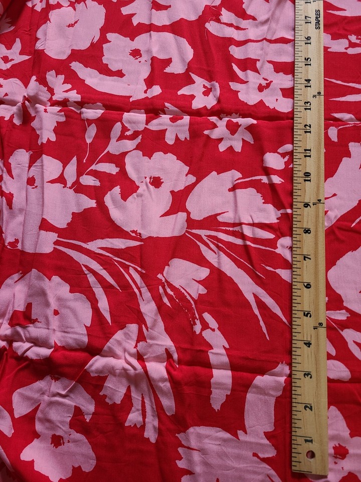 Rayon Poplin Fabric Florals Print Fabric-F11-3 | eBay