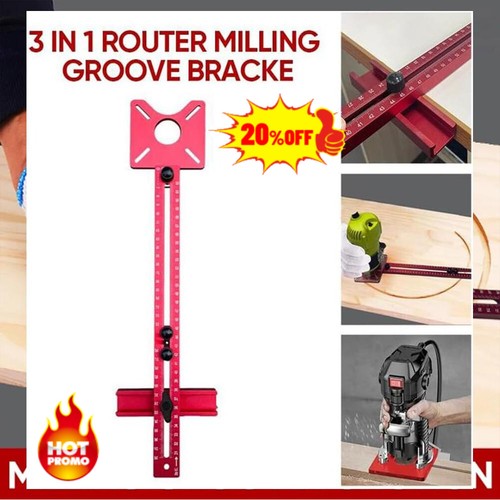 3 in 1 Router Milling Groove Bracke, Trimming Machine Flip Board | eBay