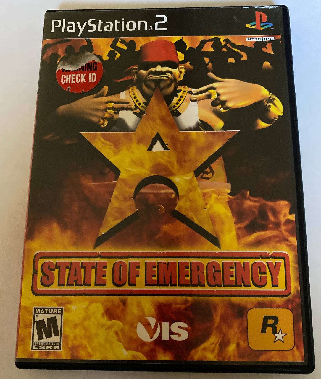 State of Emergency PS2 PlayStation 2 CIB Tested/Works “Warning Check I ...