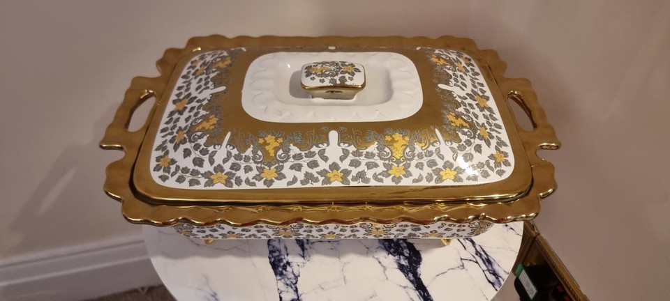 Ceramic Chafing Dish Food Warmer Buffet Wedding Party Gift | eBay UK