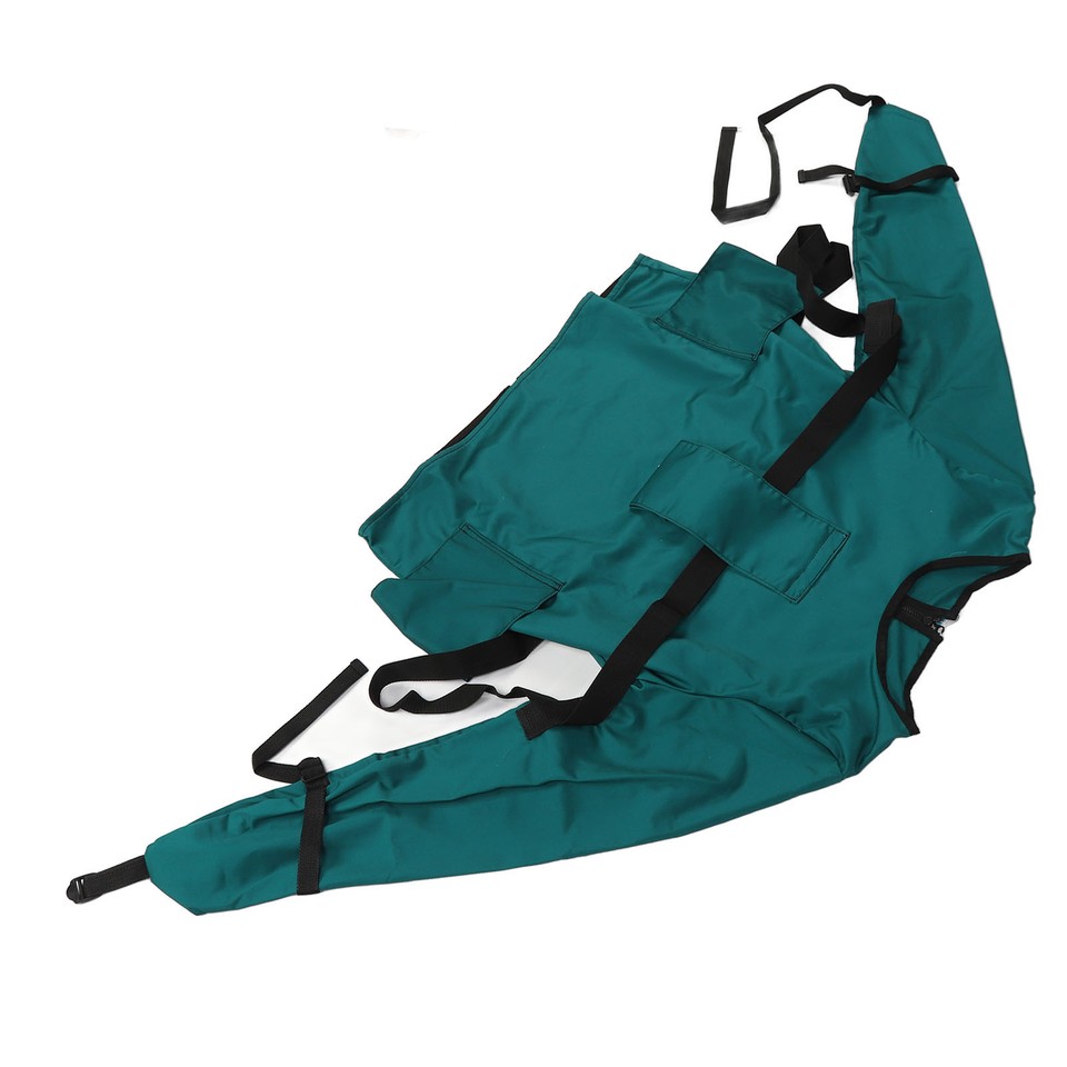 Patient Restraint Suit Prevent Tilting Front Back Secured Cotton Bed ...