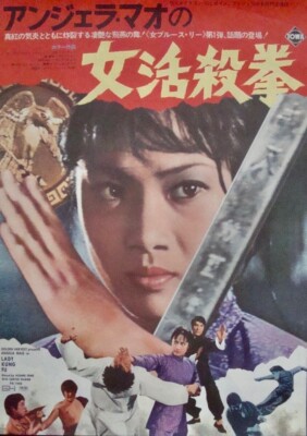 LADY KUNG FU HAPKIDO Japanese B2 movie poster 1972 ANGELA MAO NM | eBay