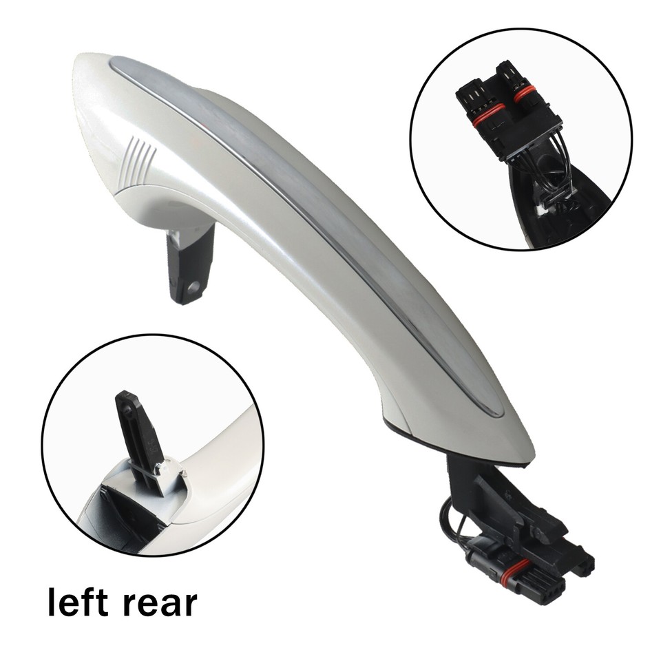 White Exterior Door Handle Fit for BMW 535i 550i 520i 528i 640i ...