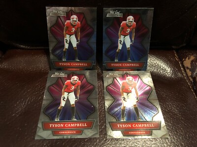 (4) 2021 Wild Card Alumination Tyson Campbell RC #ABC-63 Jacksonville ...
