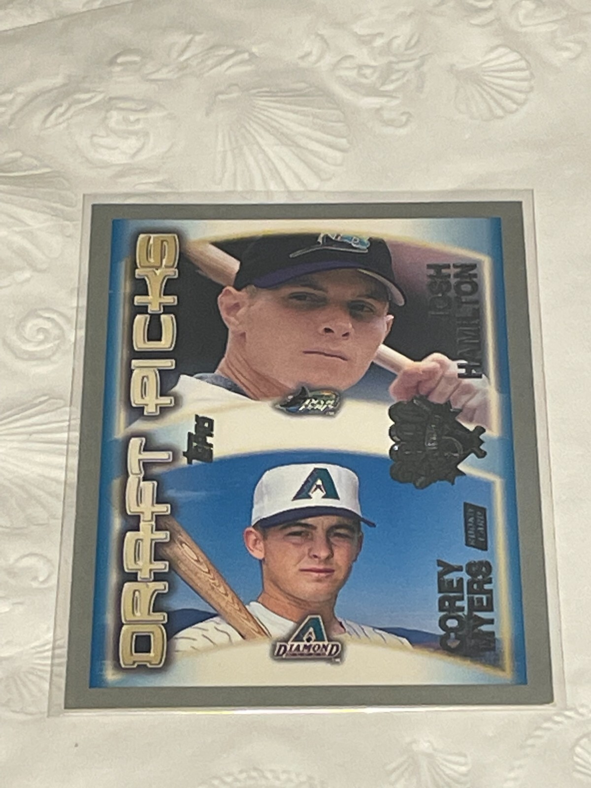 2000 Topps Draft Picks baseball #449 JOSH HAMILTON Tampa Bay Rays RC ...