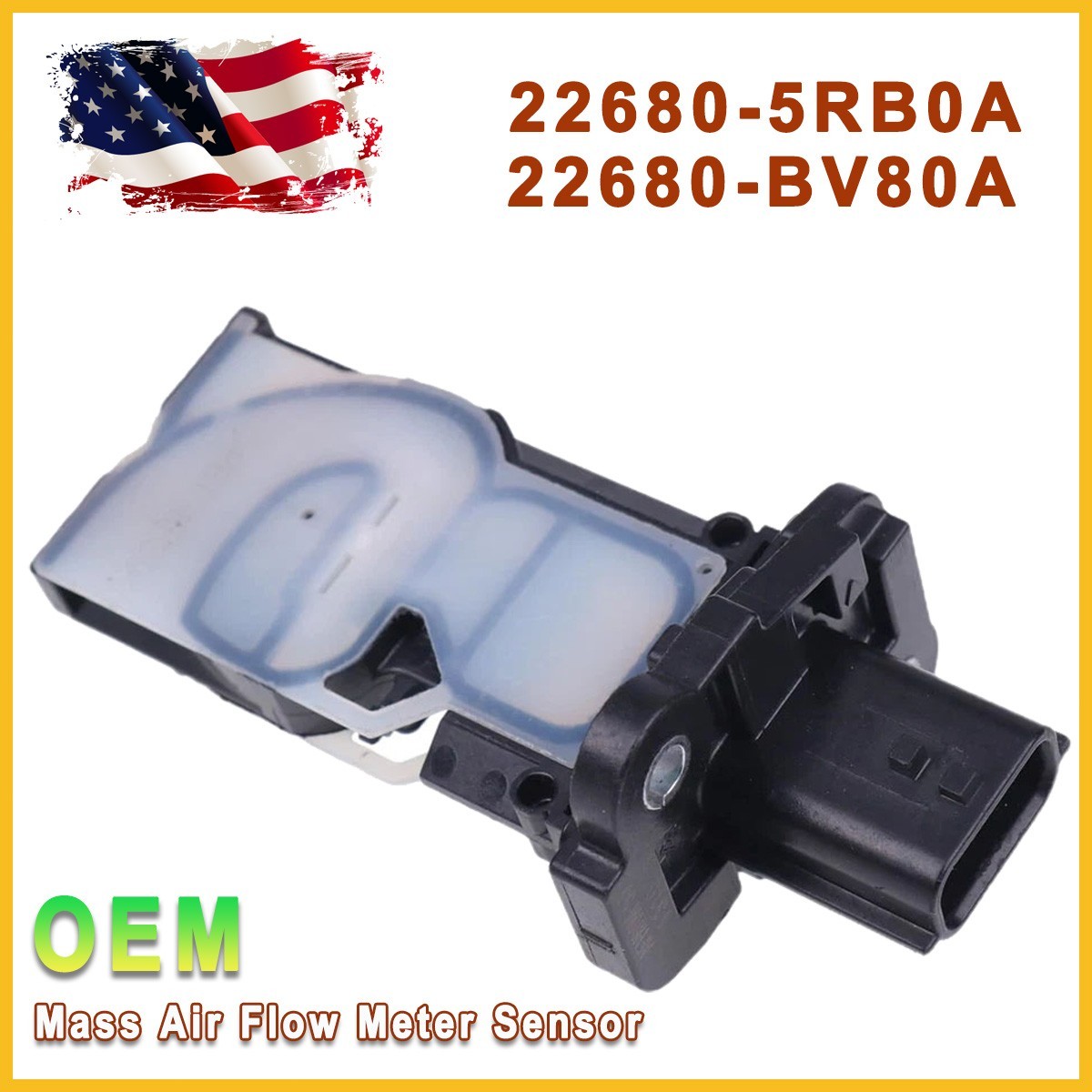 Nissan Infiniti QX60 MAF 22680-5RB0A Mass Air Flow Sensor (2015-2023)