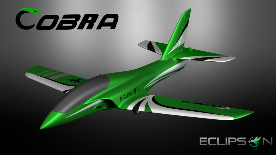 The Ravens Forge Eclipson 127% XL Cobra V 3D Printed PLA RC Airplane ...