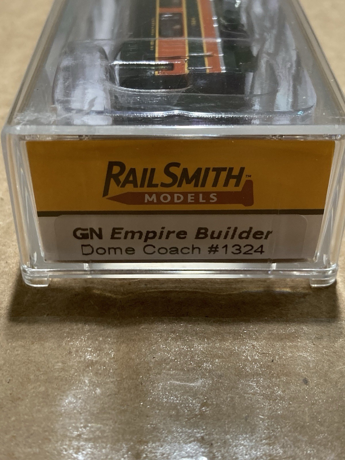 Lowell Smith / RailSmith N Scale Great Northern Dome Coach #1324 | eBay