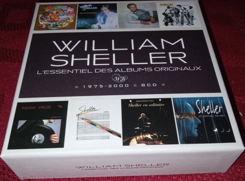 WILLIAM SHELLER COFFRET L'ESSENTIEL DES ALBUMS STUDIO 1975-2000 / 8 CD ...