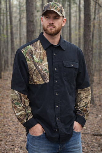 RealTree Men's Heavy Shirt/Light Shacket Size XL 17/36 Camo Hunting ...