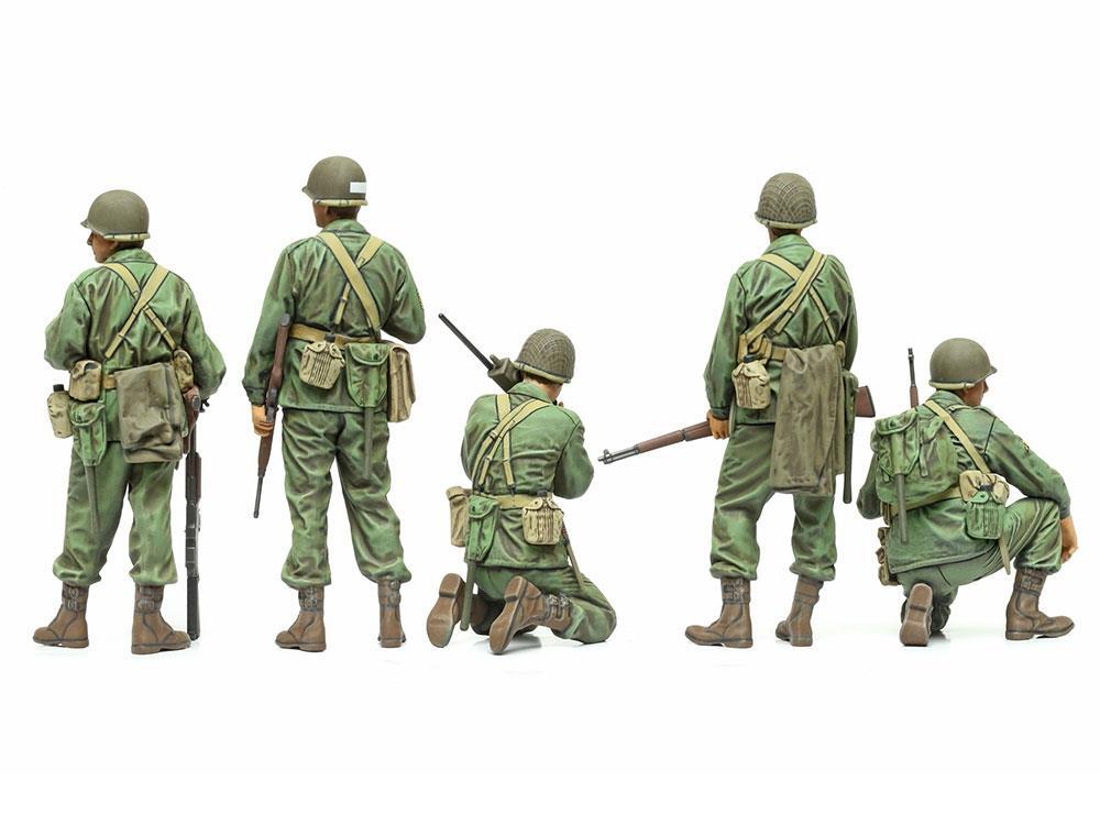 Tamiya 35379 WWII US Infantry Scout Set 1/35 Scale Military Figure ...