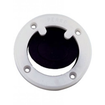 Perko Scupper Valve Assembly White Plastic 2-7/8" Flange | eBay