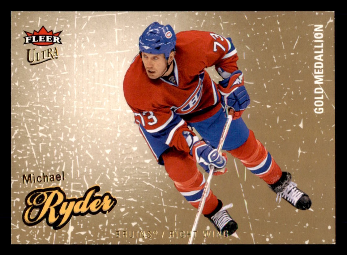2008-09 Ultra Gold Medallion #14 Michael Ryder Boston Bruins | eBay