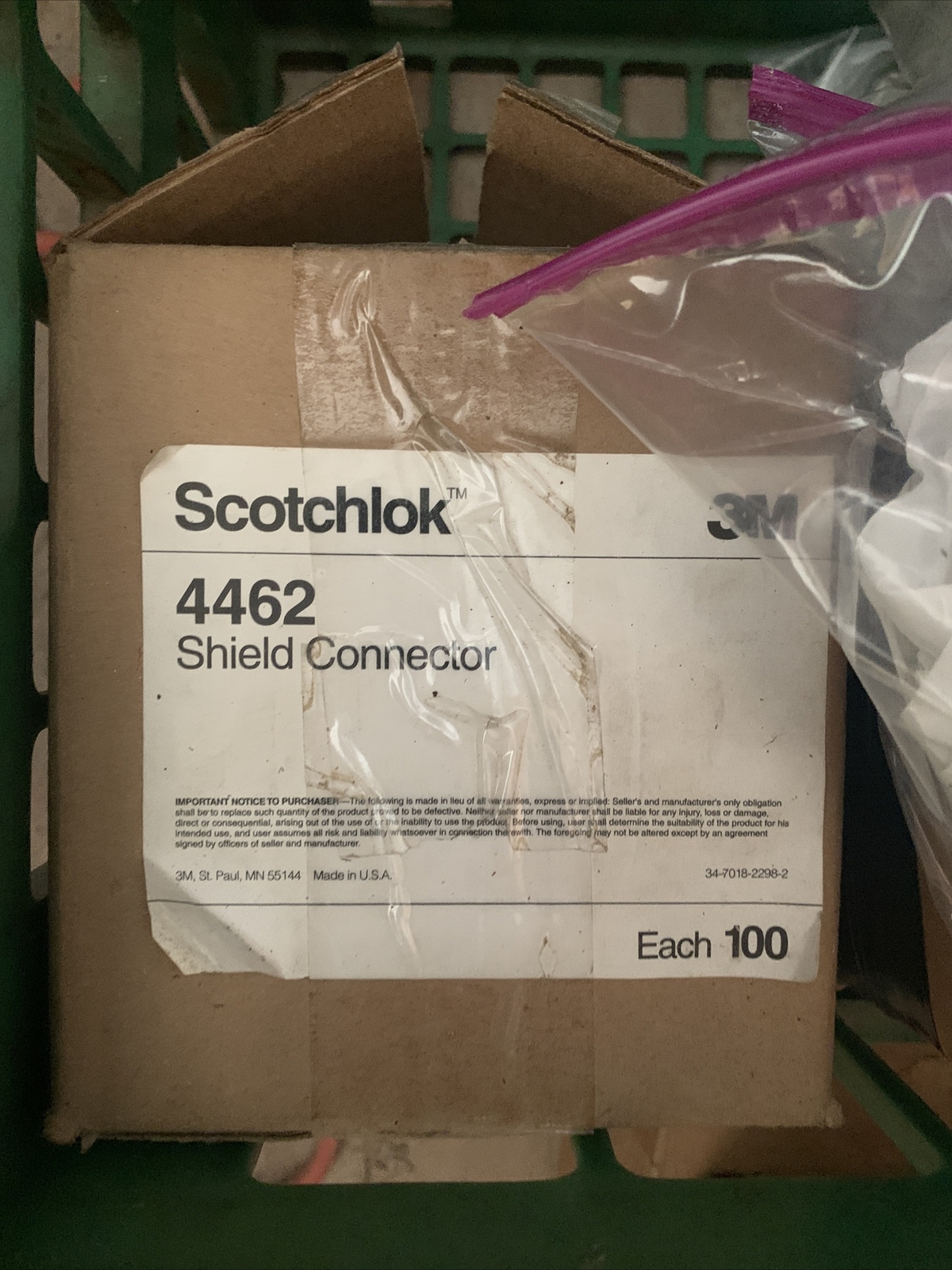 3M 4462-SN Shield Bond Connector New Individually Sealed (81 AVAILABLE ...