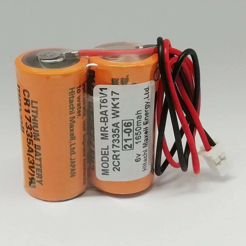 10Pcs for Mitsubishi MR-BAT6V1 2CR17335A WK17 6V 1650mAh Battery w ...