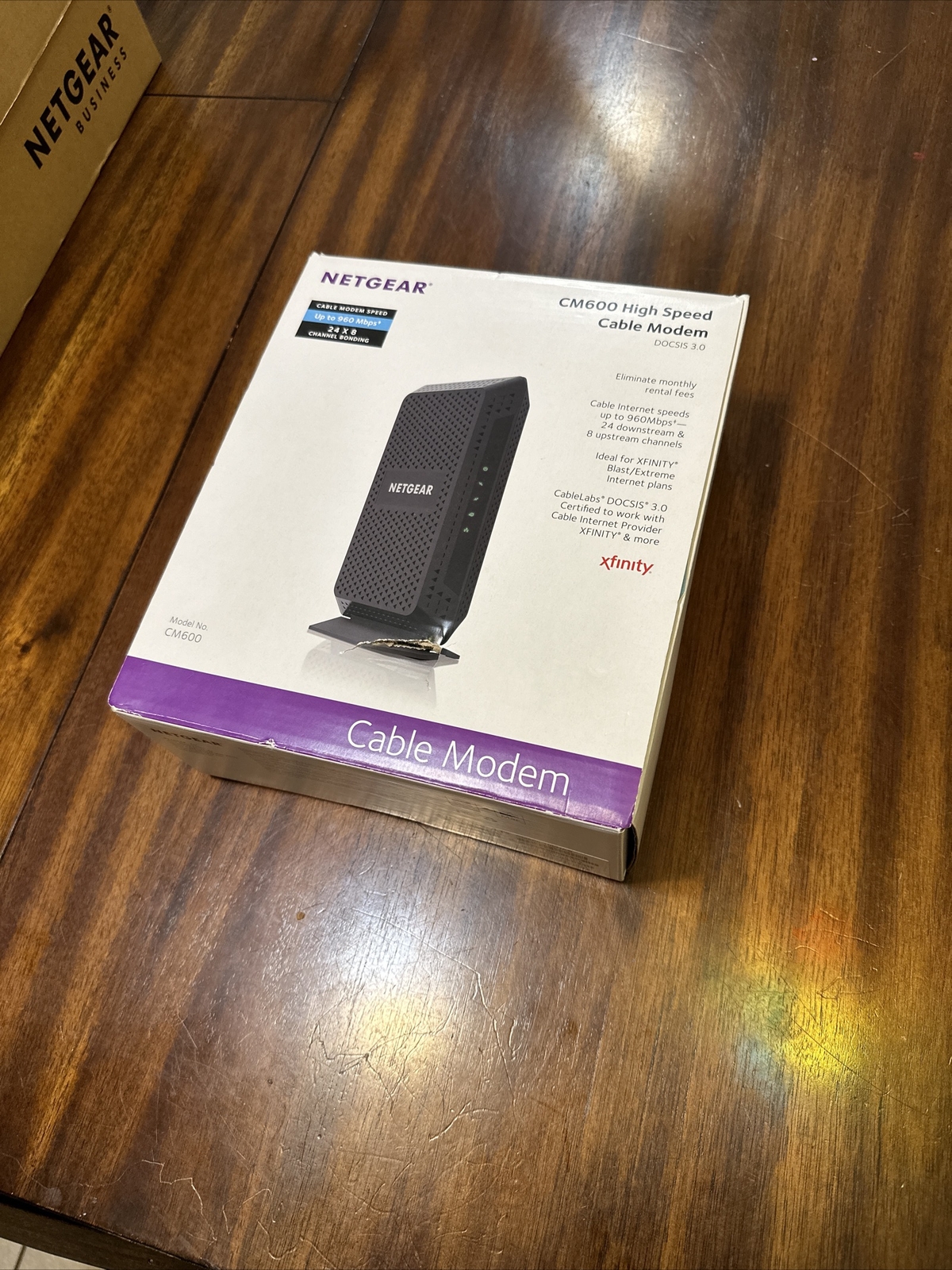 NETGEAR CM600-1AZNAS 960Mbps DOCSIS 3.0 Cable Modem 606449127867 | eBay