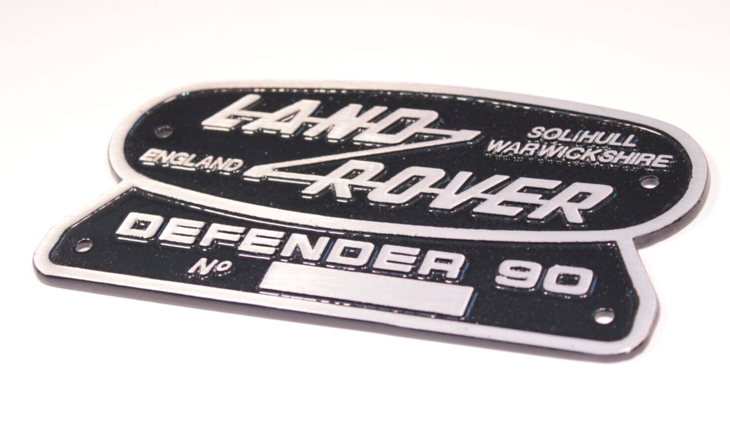 ALLUMINIUM SOLID DIE-CAST "LAND ROVER DEFENDER 90 SOLIHULL WARWICKSHIRE ...