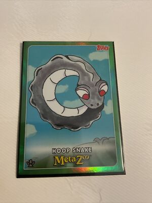 Metazoo Topps Series 0 Hoop Snake Holo Foil #27 | eBay