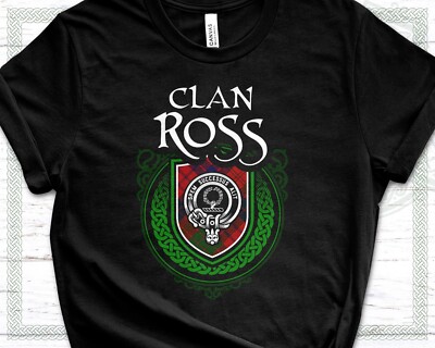 Scottish Clan Ross Surname Scotland Tartan and Clan Badge | eBay