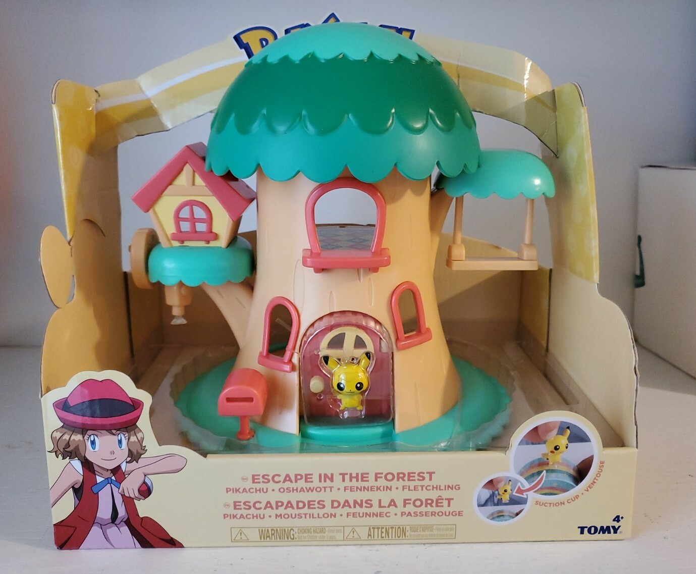 Pokemon Petite Pals Party Garden Treehouse Escape in the Forest Playset ...