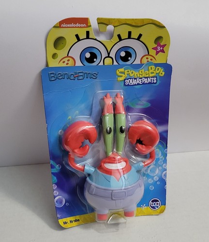 2022 Spongebob Squarepants Bendems Mr Krabs Figure Mint In Box ...