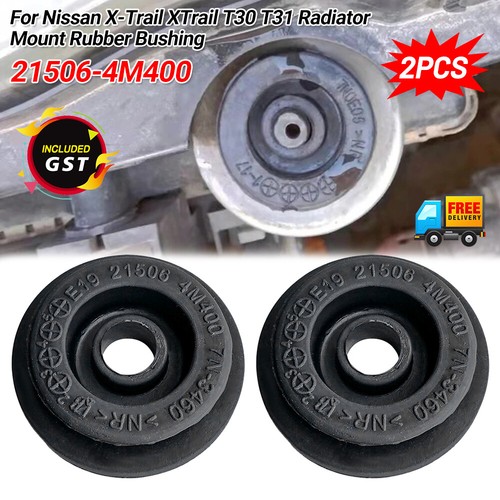 2Pcs Radiator Mount Rubber Bushing Bush Holder For Nissan X-Trail ...