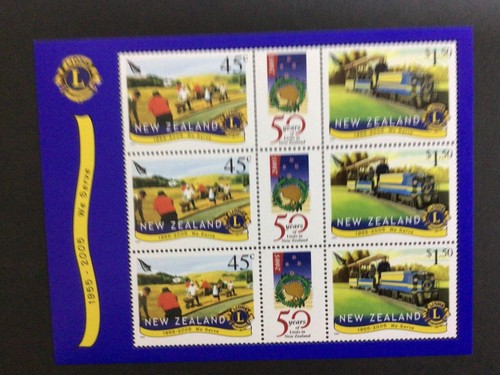 NEW ZEALAND NHM MINIATURE SHEET-2005 50 YEARS OF THE KIONS SG MS 2770 ...