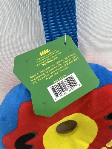 Bark Box New Ultimutt Inner Tube Dog L 50+ lbs. Plush Squeaker Dog Toy ...