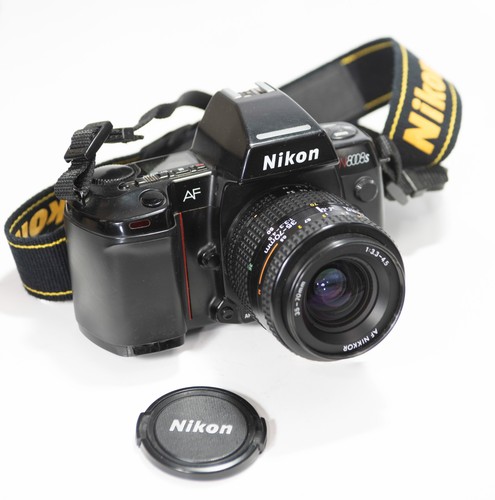 Nikon N8008s 35mm SLR Film Camera AF Nikkor 35x70m Lens - Tested and ...
