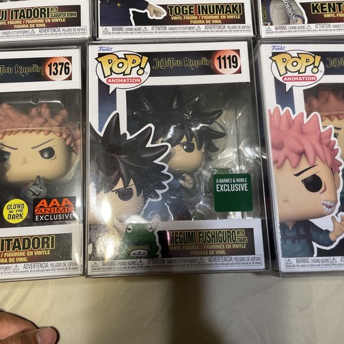 Jujutsu Kaisen Chase Signed PSA JSA Exclusive Glow Funko Pop Sukuna ...