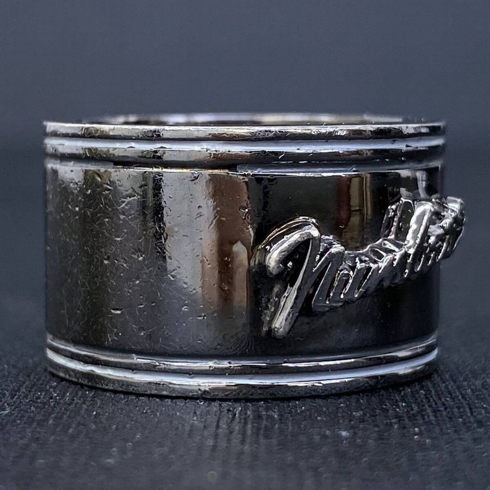 NUMBER (N)INE Fender Logo Ring Silver 925 Unisex Used Jewelry | eBay