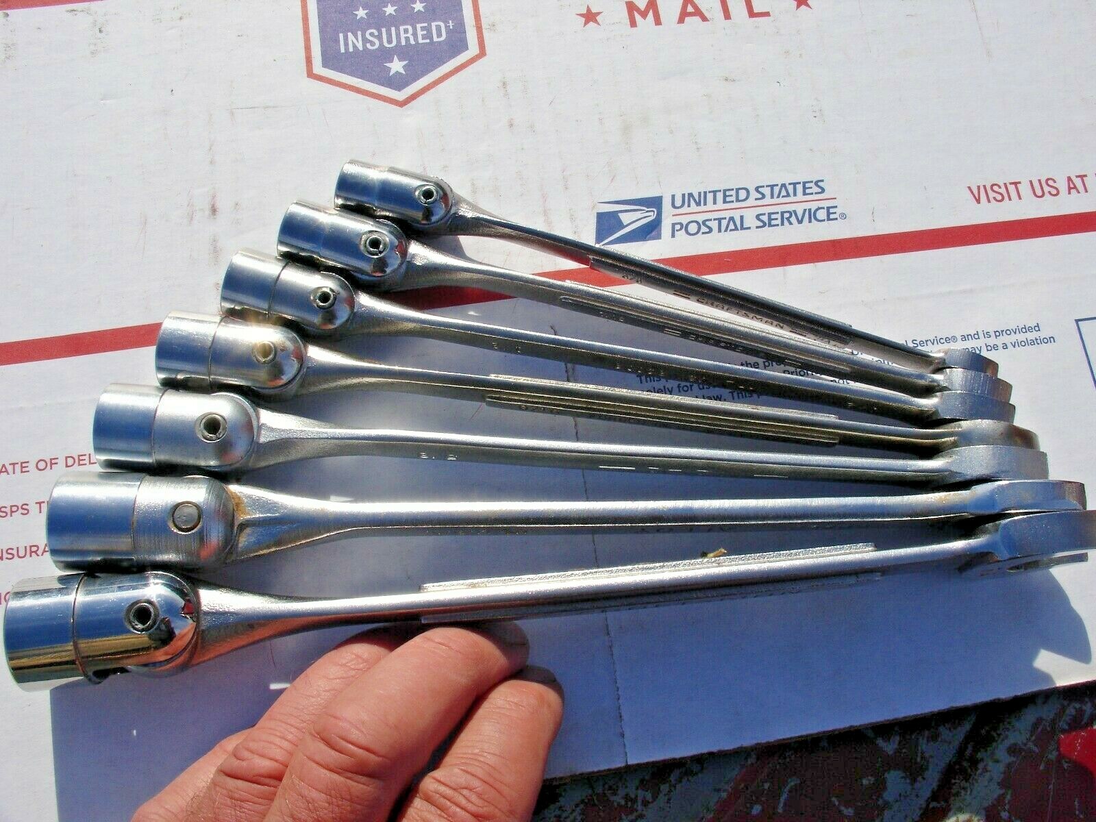 7PC SALTUS FLEXSOCKET COMBINATION WRENCH SET | eBay