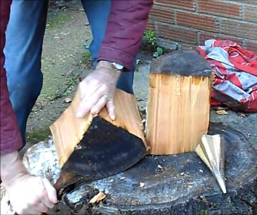 Log Bomb 4 Way Splitter Wood Splitting Wedge Maul Axe Burner Heavy Duty ...