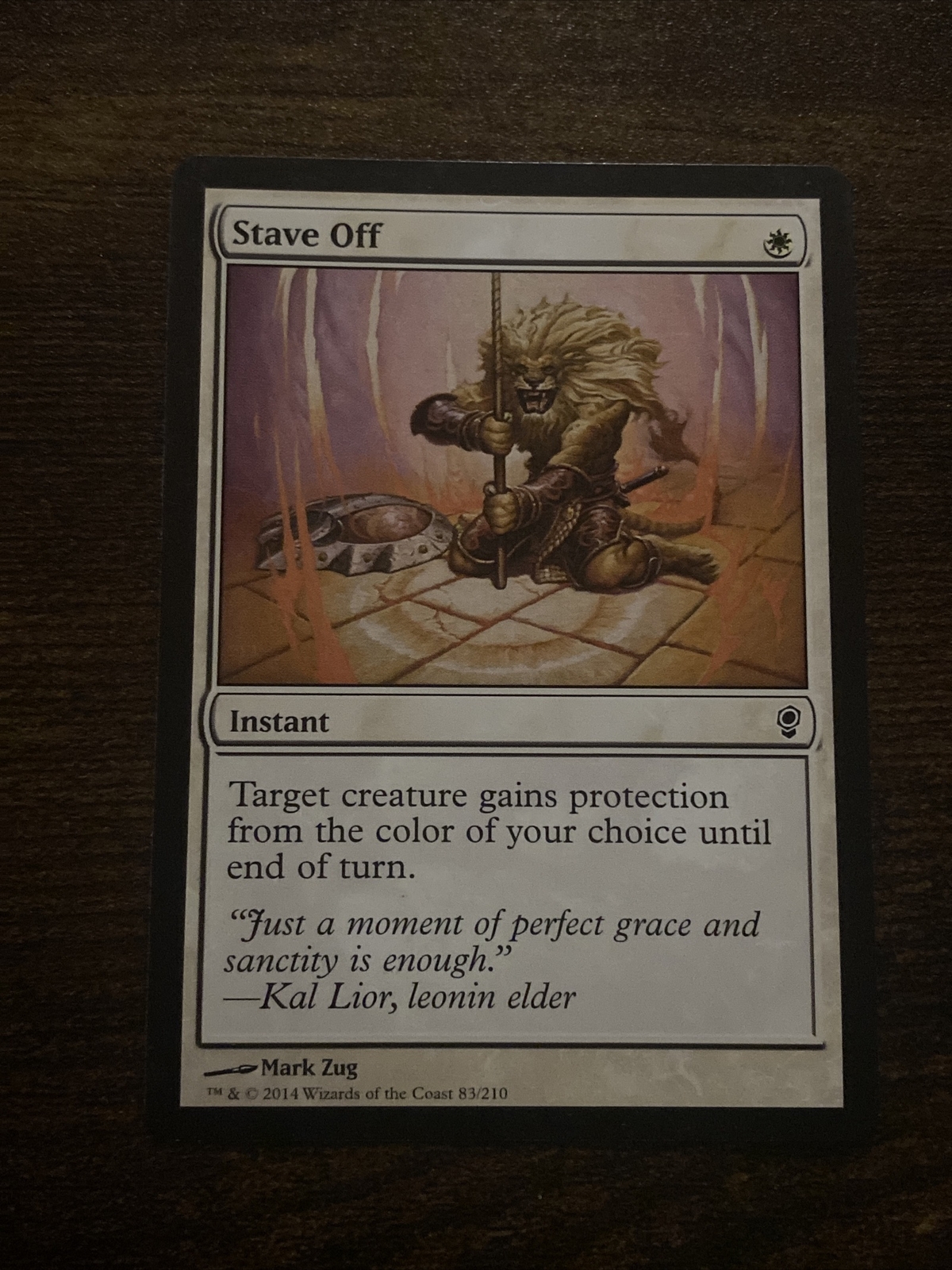 Stave Off 83/210 Conspiracy MTG Magic The Gathering D7780* | eBay