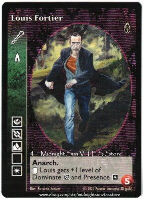 Louis Fortier Advanced Ventrue Anarchs Unbound Kickstarter V:TES VTES ...