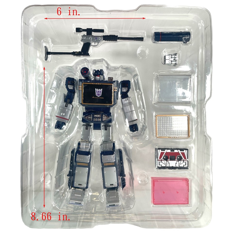 Transformers Toy Masterpiece MP-13 Soundwave w/Laserbeak Cassette In ...