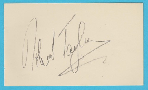 Robert Taylor Autograph , Original Hand Signed Album Page | eBay