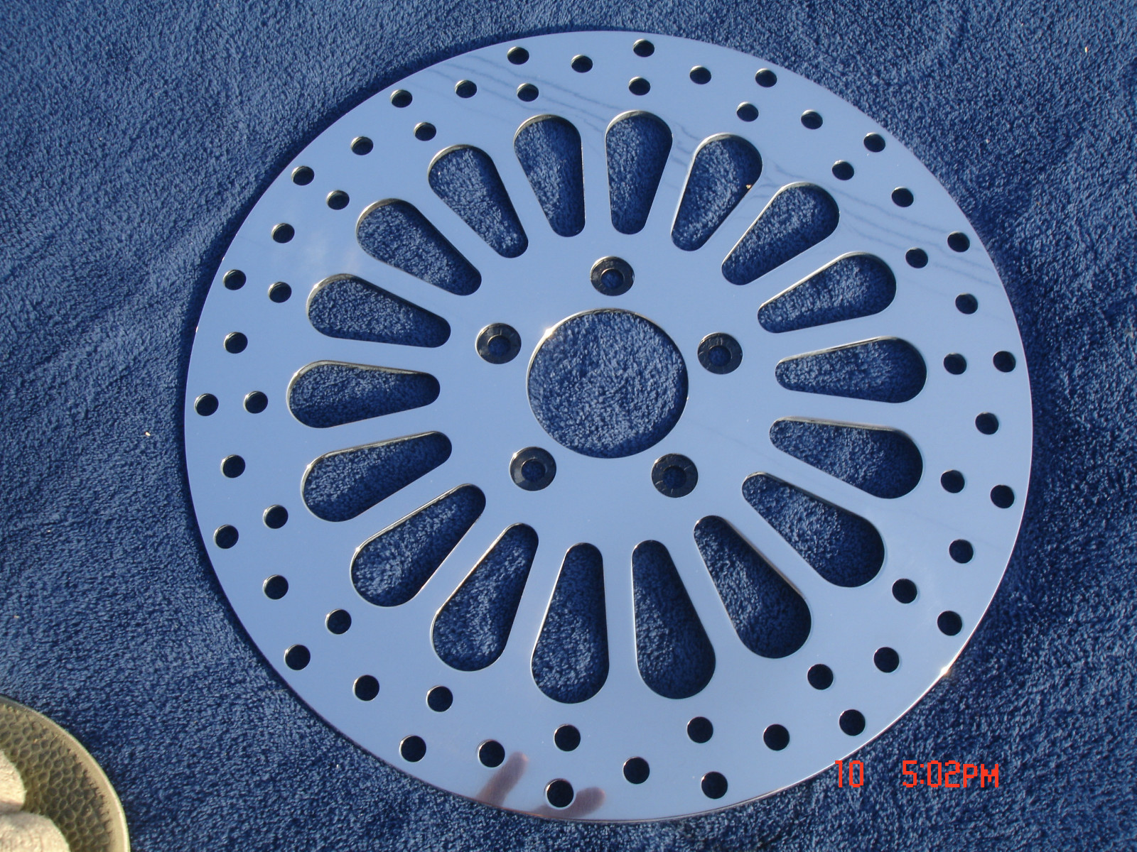 Harley Chrome 28 Spoke Knuckle Wheels Rims 09-15 Electra Glide FLHT ...