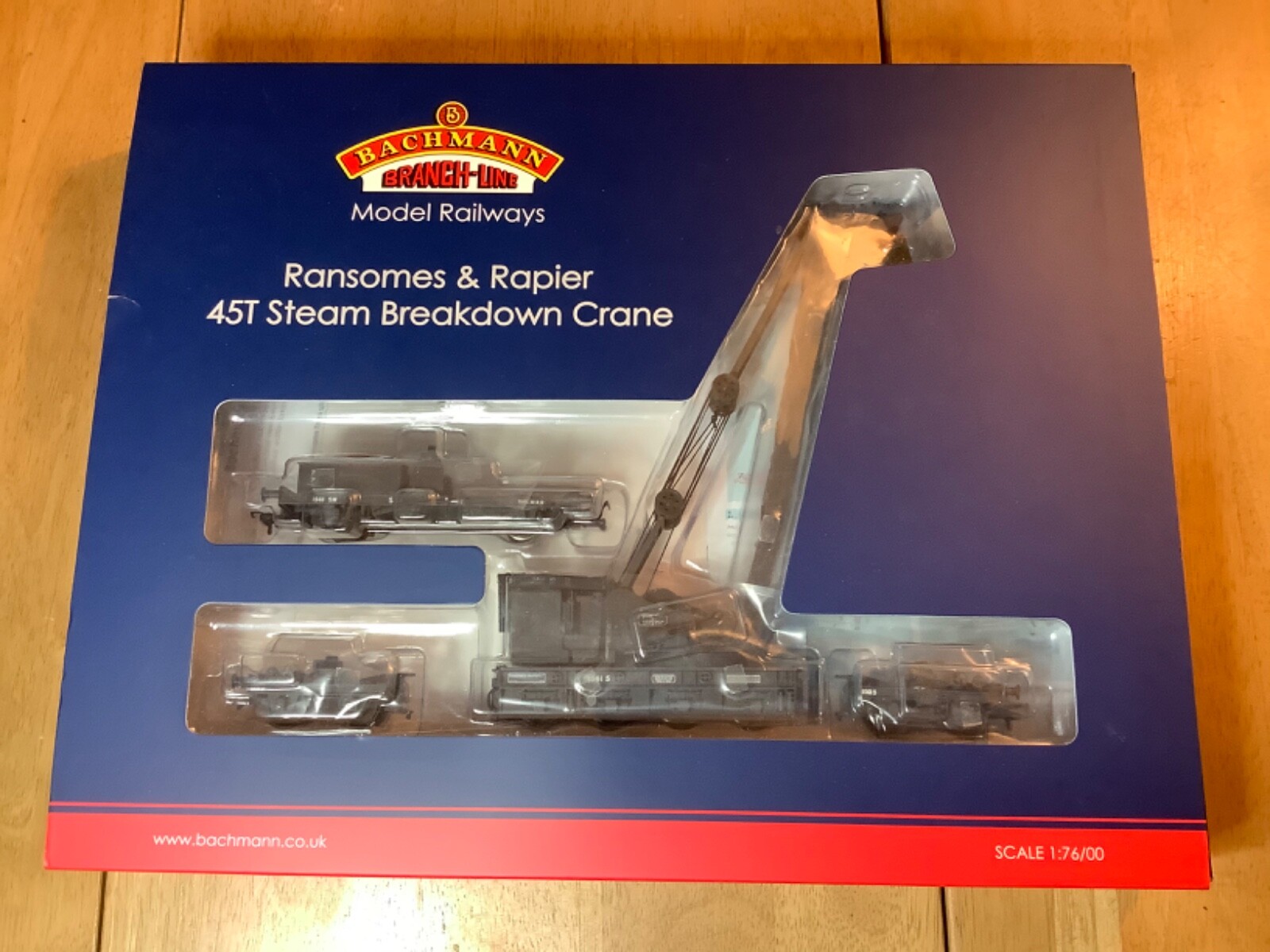 Bachmann Branchline 38-800 Ransomes & Rapier 45T Steam Breakdown Crane ...
