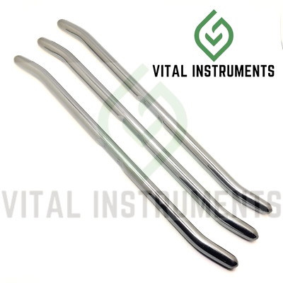 3 Pcs Uterine Dilators #33/35 OB/GYN 10.5" Surgical Instruments ...