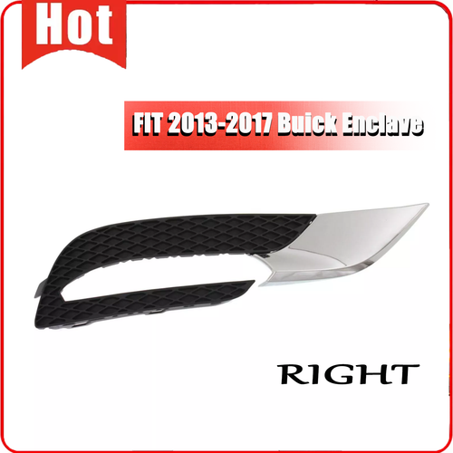 Fog Light Bezel Trim Passenger Side Right For 2013-2017 Buick Enclave ...