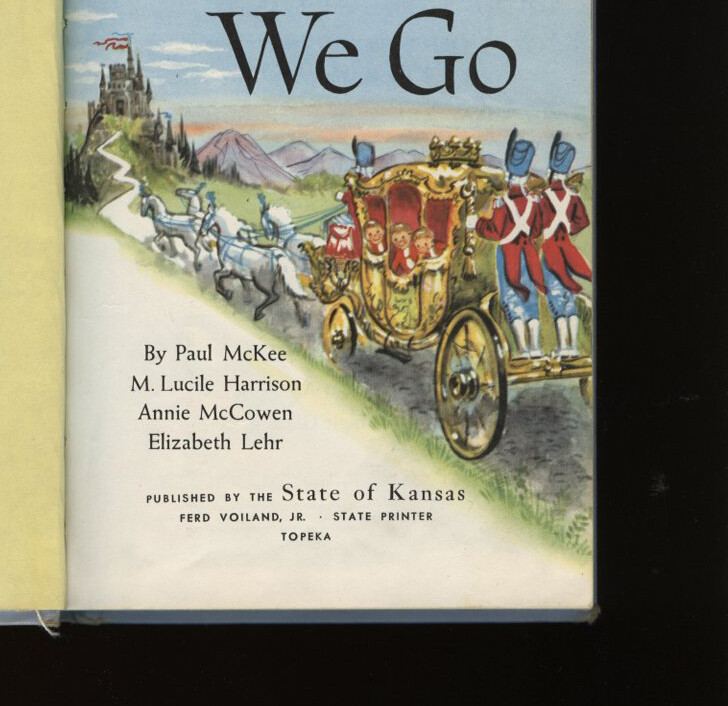 School Reader/Text Book: On We Go (1949 edition) Munro Leaf! HB/DJ 1st ...