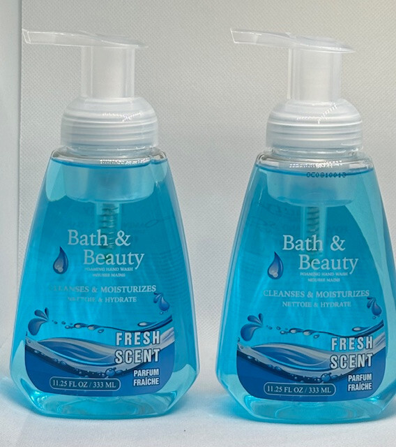 Bath & Beauty Foaming Hand Soap Fresh Scent 11.25 fl. oz each (2-PACK ...