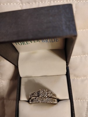 Forever bride Wedding Ring Set Size 9 | eBay