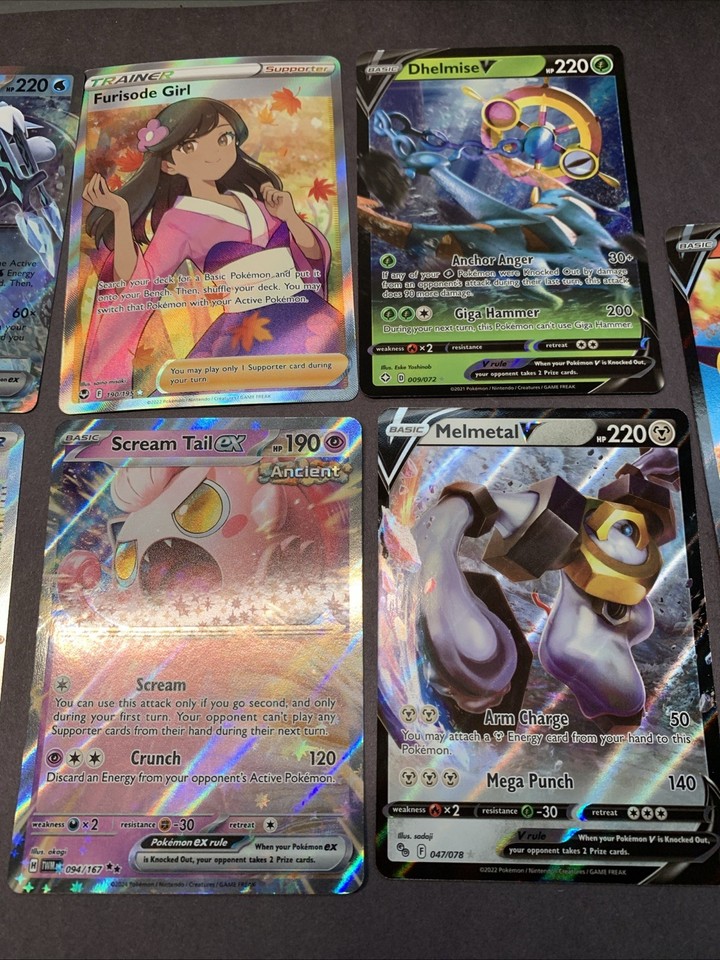 Pokemon TCG Mixed Card Lot Illustration Rare Full Art EX Bundle NM | eBay