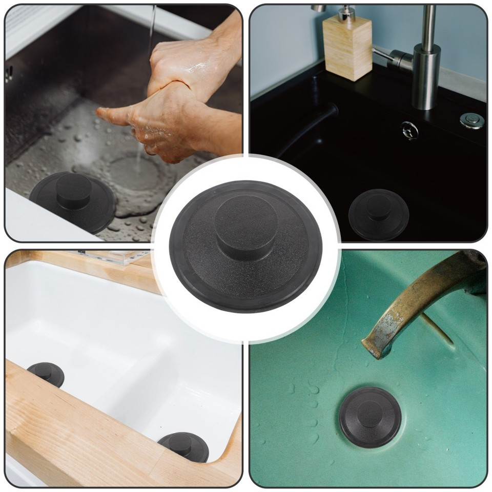 Plastic Basin Blockage Garbage Disposal Stopper Sink Kitchen Drain Plug ...