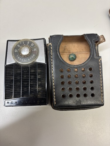 RCA Victor transistor radio model 1 R J-19 Vintage Not Tested | eBay