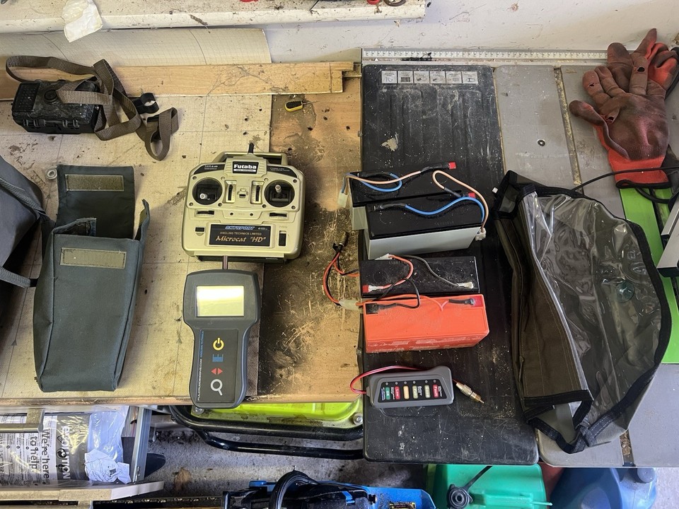 Angling Technics Microcat HD Bait Boat And Accessories | eBay UK