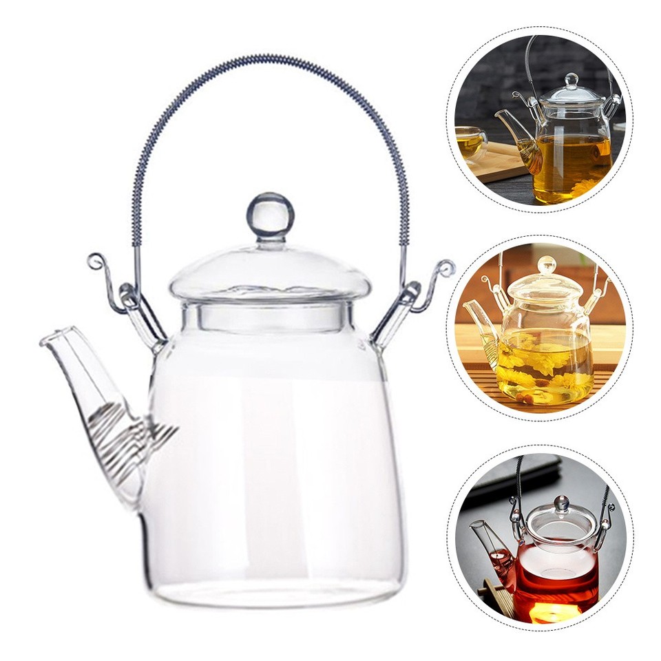 Tea Pot Portable Scented Teapot Decorative Tea Pot Glass Teapot | eBay ...