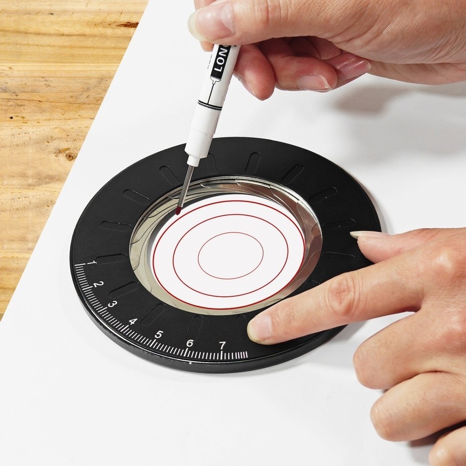Circle Drawing Tool Retractable Compact Design Smooth Rotation ...